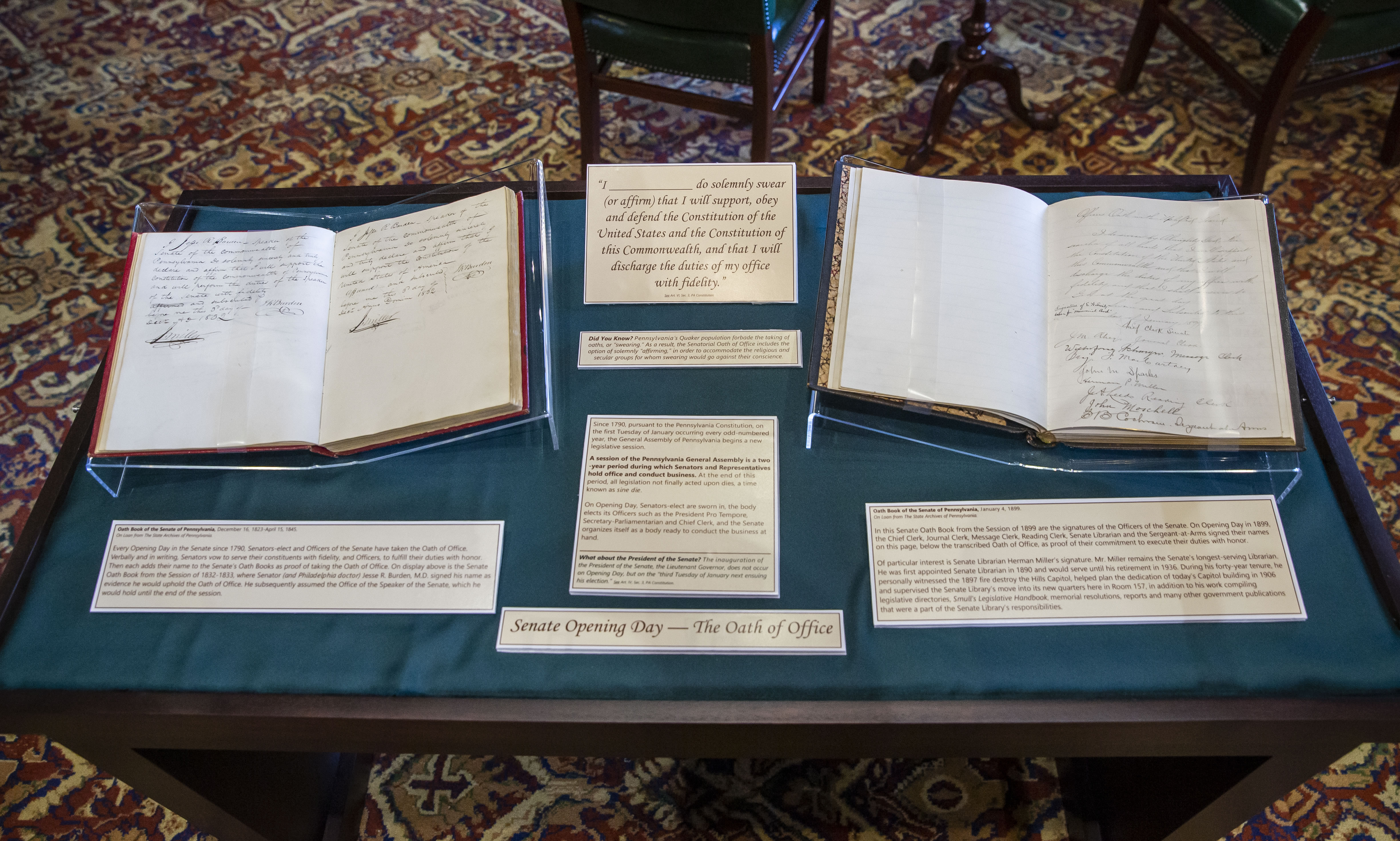 Opening Day: The History Behind The Ceremony - Pennsylvania Senate Library