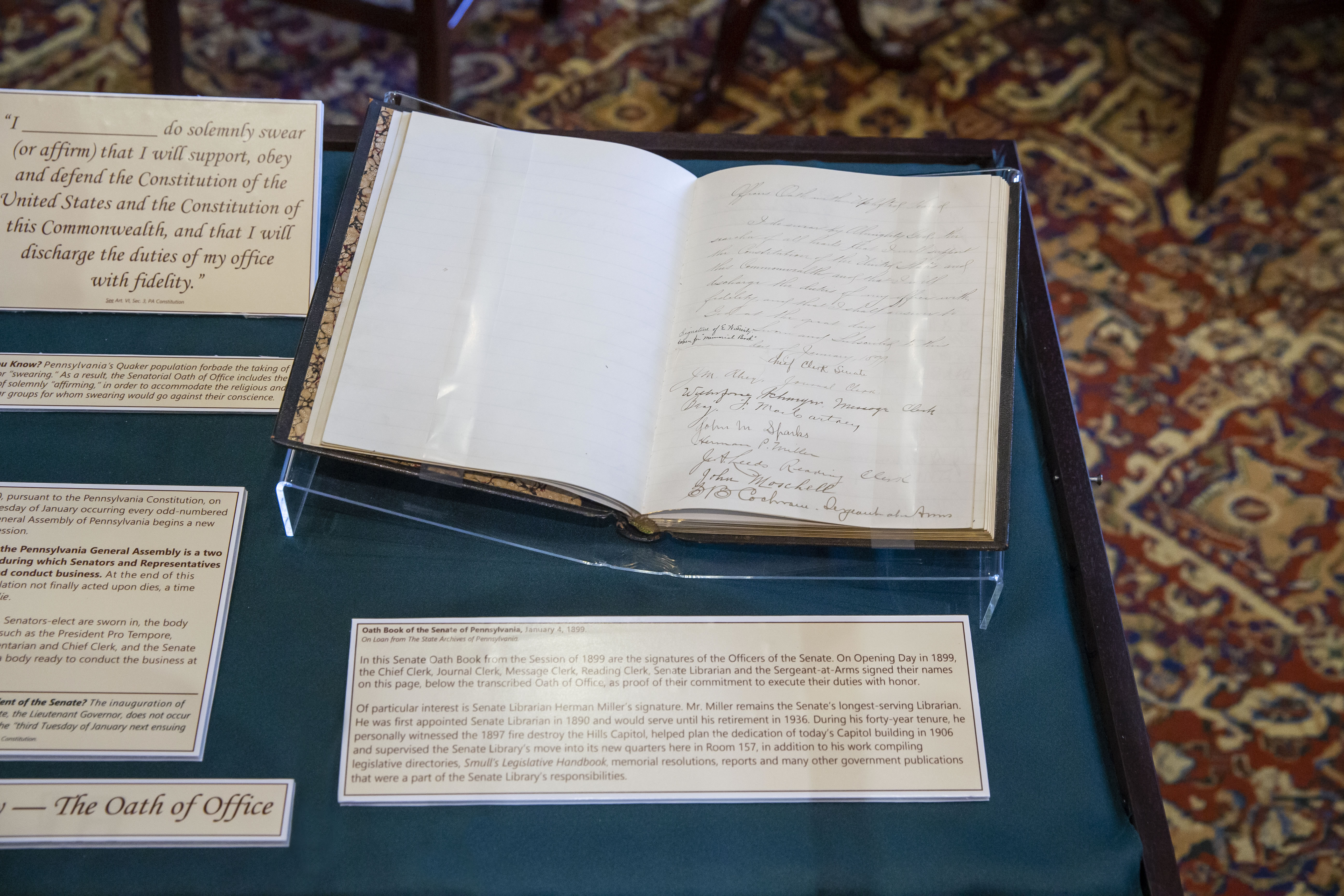 Opening Day: The History Behind The Ceremony - Pennsylvania Senate Library